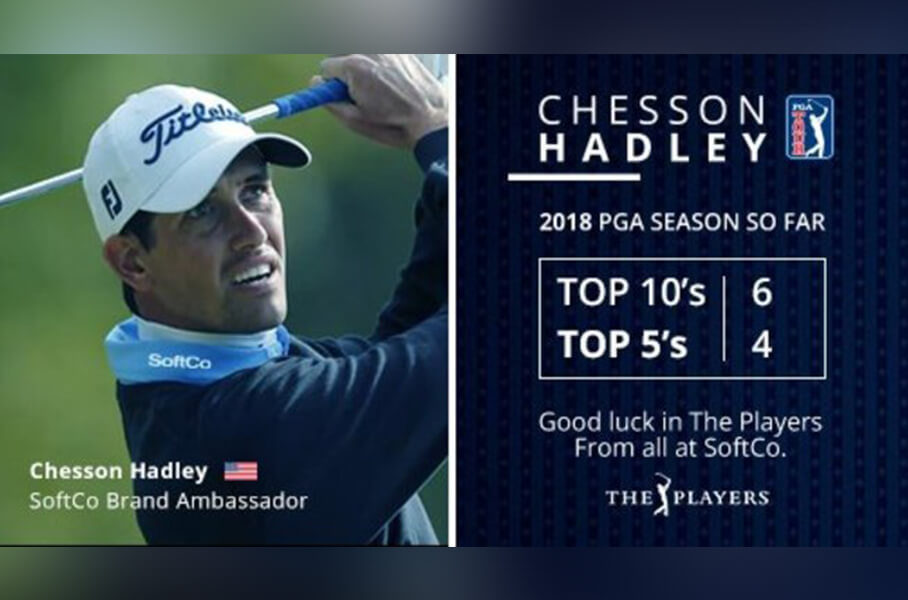 SoftCo Brand Ambassador, Chesson Hadley’s form shows no signs of ...