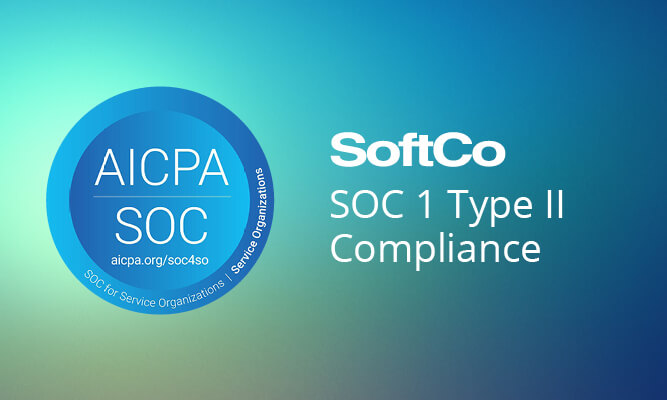 SoftCo achieves SOC 1 Type 2 Compliance | SoftCo