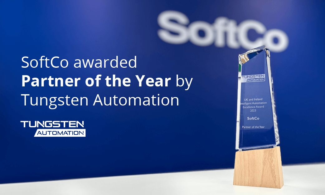SoftCo announced as Partner of the Year in Tungsten Automation UK ...