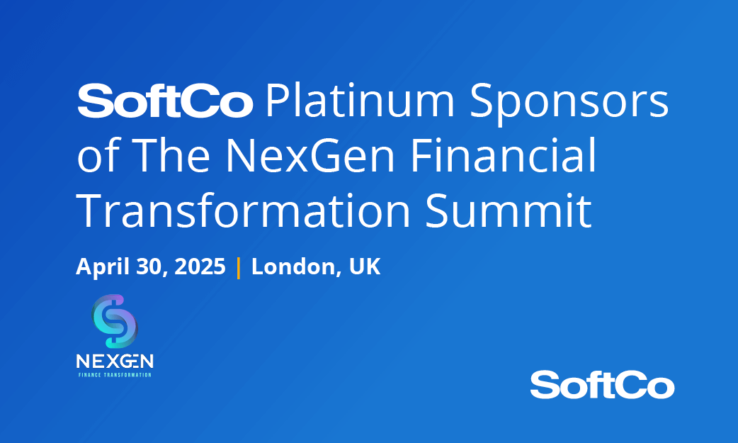 SoftCo Platinum Sponsor NexGen Summit London 30th Apr 2025 | SoftCo